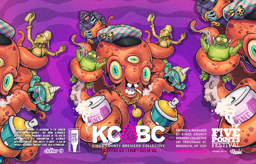 CREON exclusive KCBC beer can design! – Five Points Fest