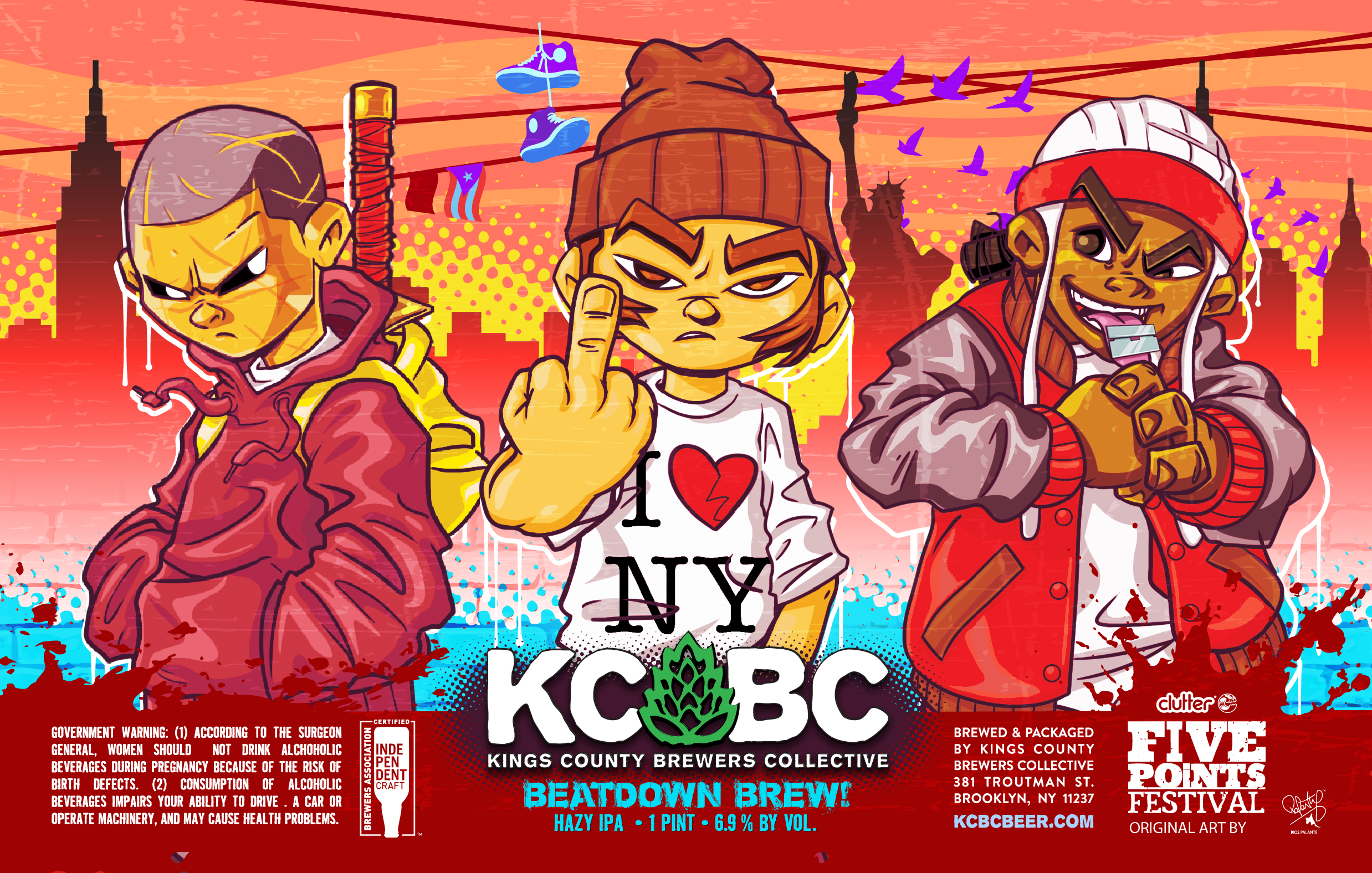 RIOS exclusive KCBC beer can design! – Five Points Fest