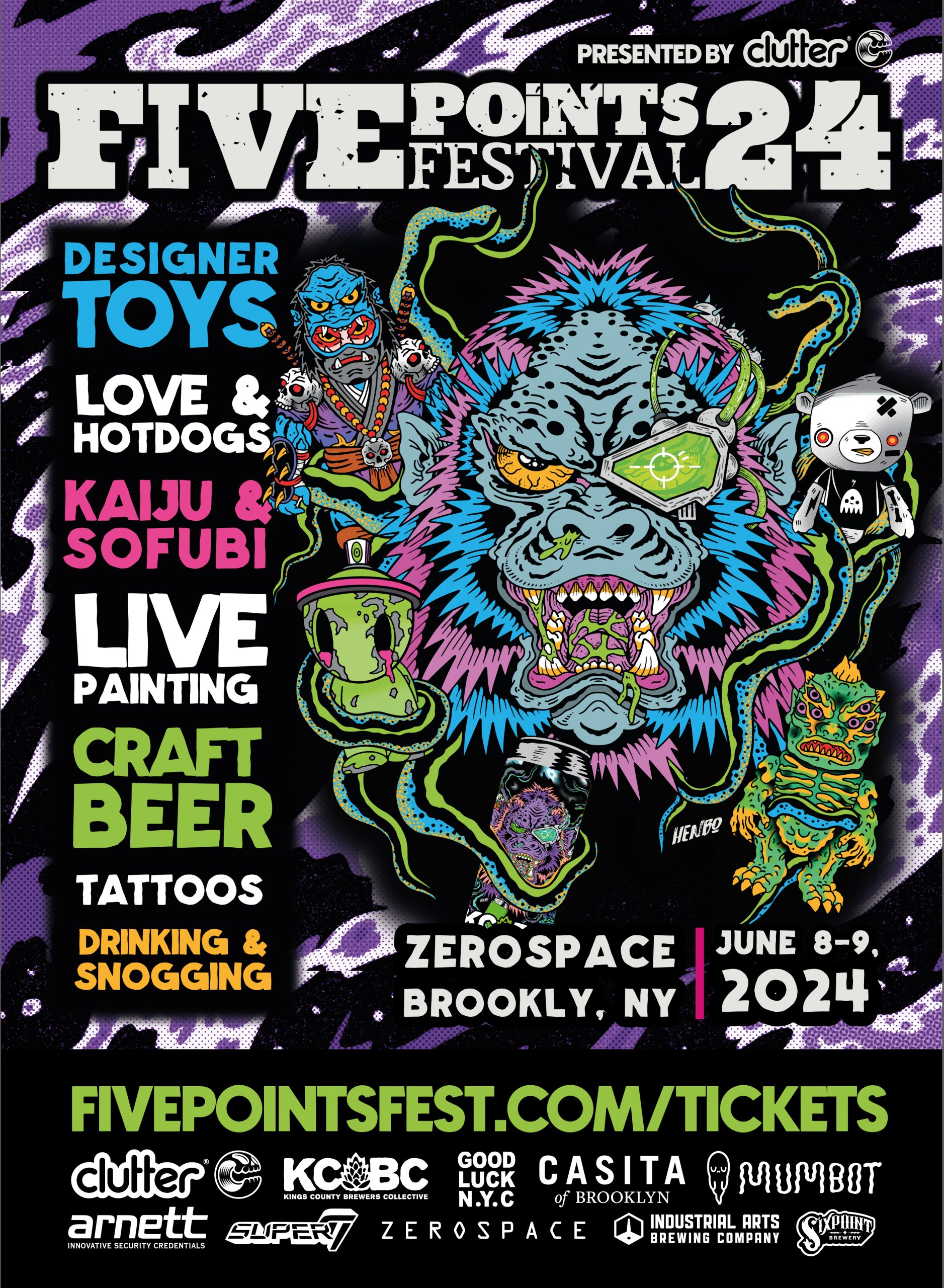 2024 Poster Artist Revealed! – Five Points Fest